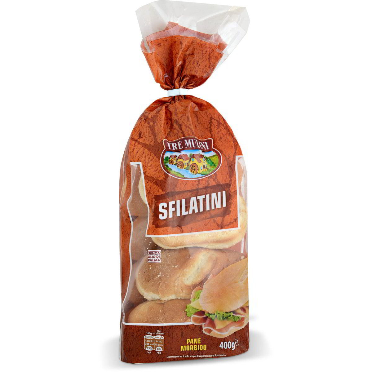 Pane morbido sfilatini tre mulini | Eurospin Spesa Online