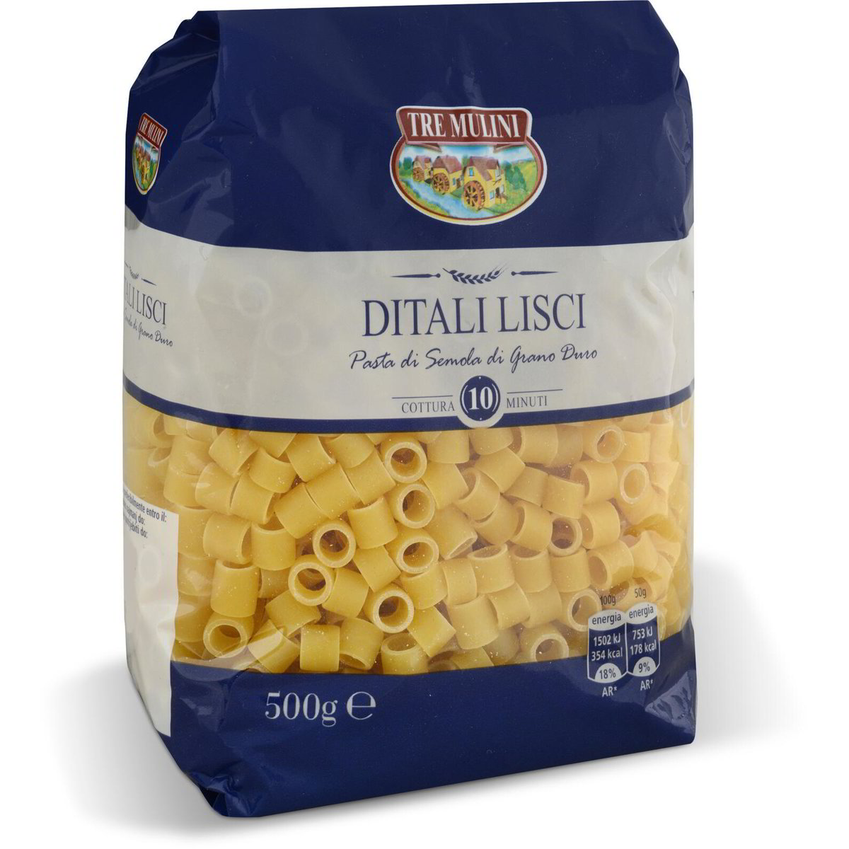 Pasta ditalini lisci tre mulini | Eurospin Spesa Online