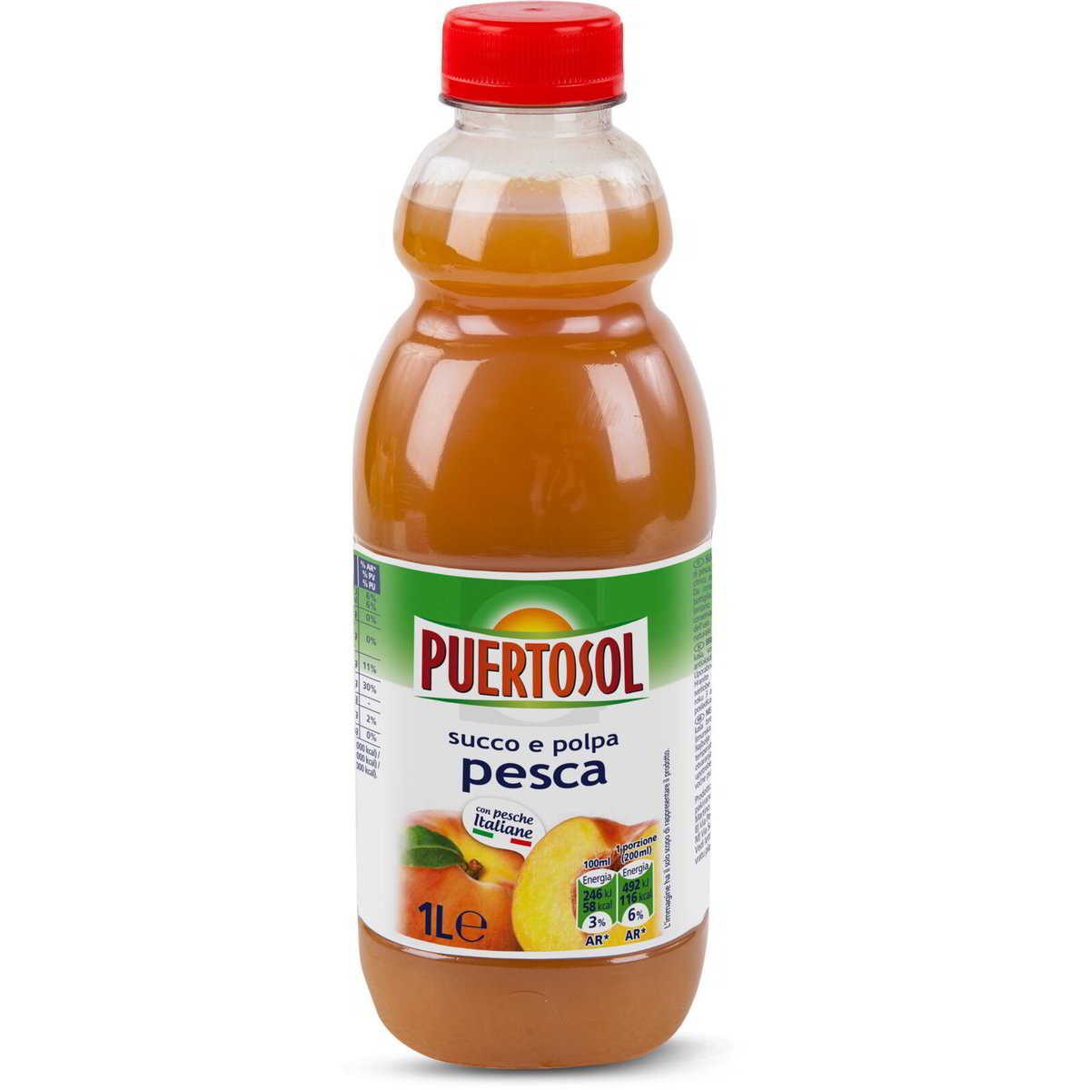 Bevanda succo e polpa di pesca PUERTOSOL 1l in dettaglio | Eurospin ...