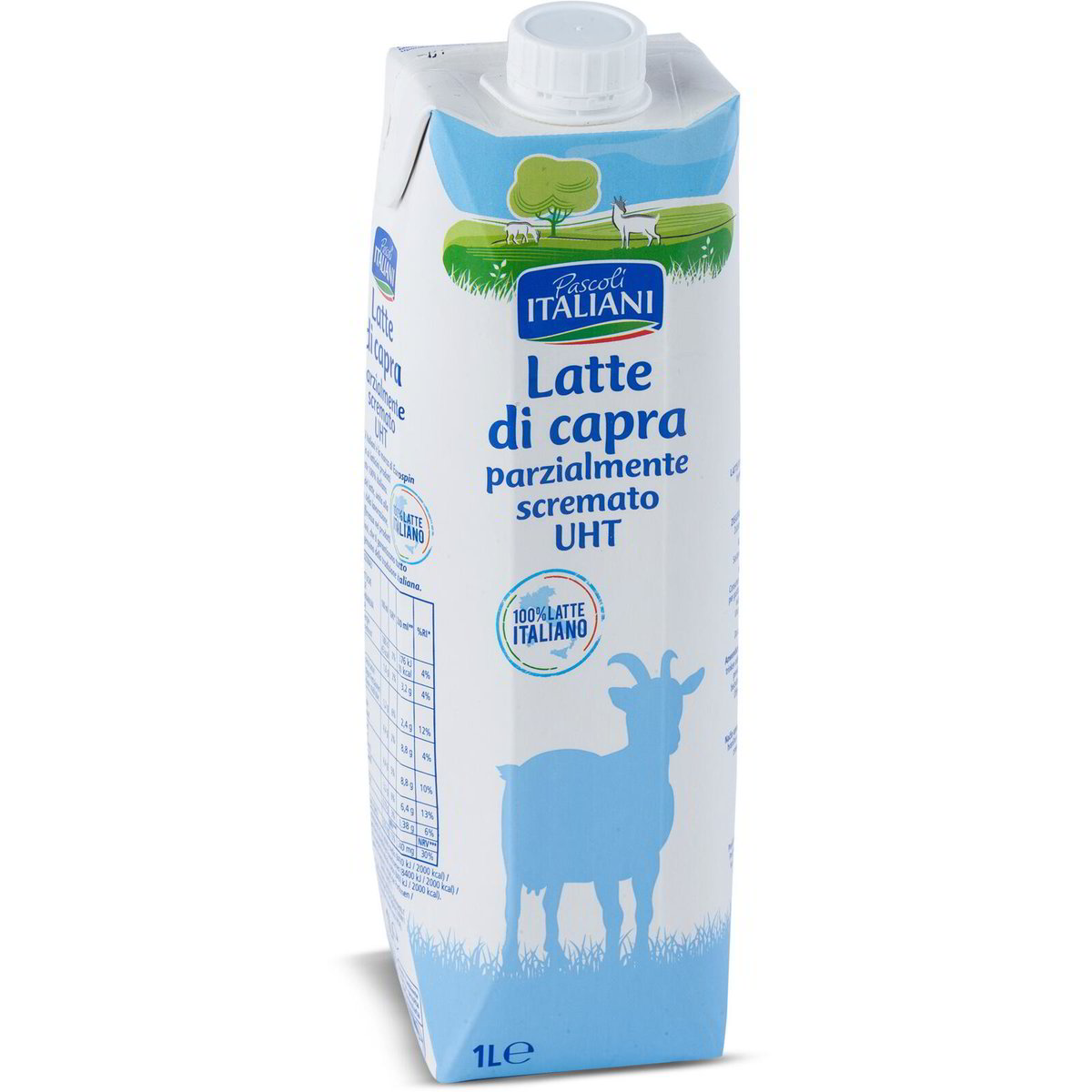 Latte di capra parzialmente scremato UHT PASCOLI ITALIANI 1l in ...