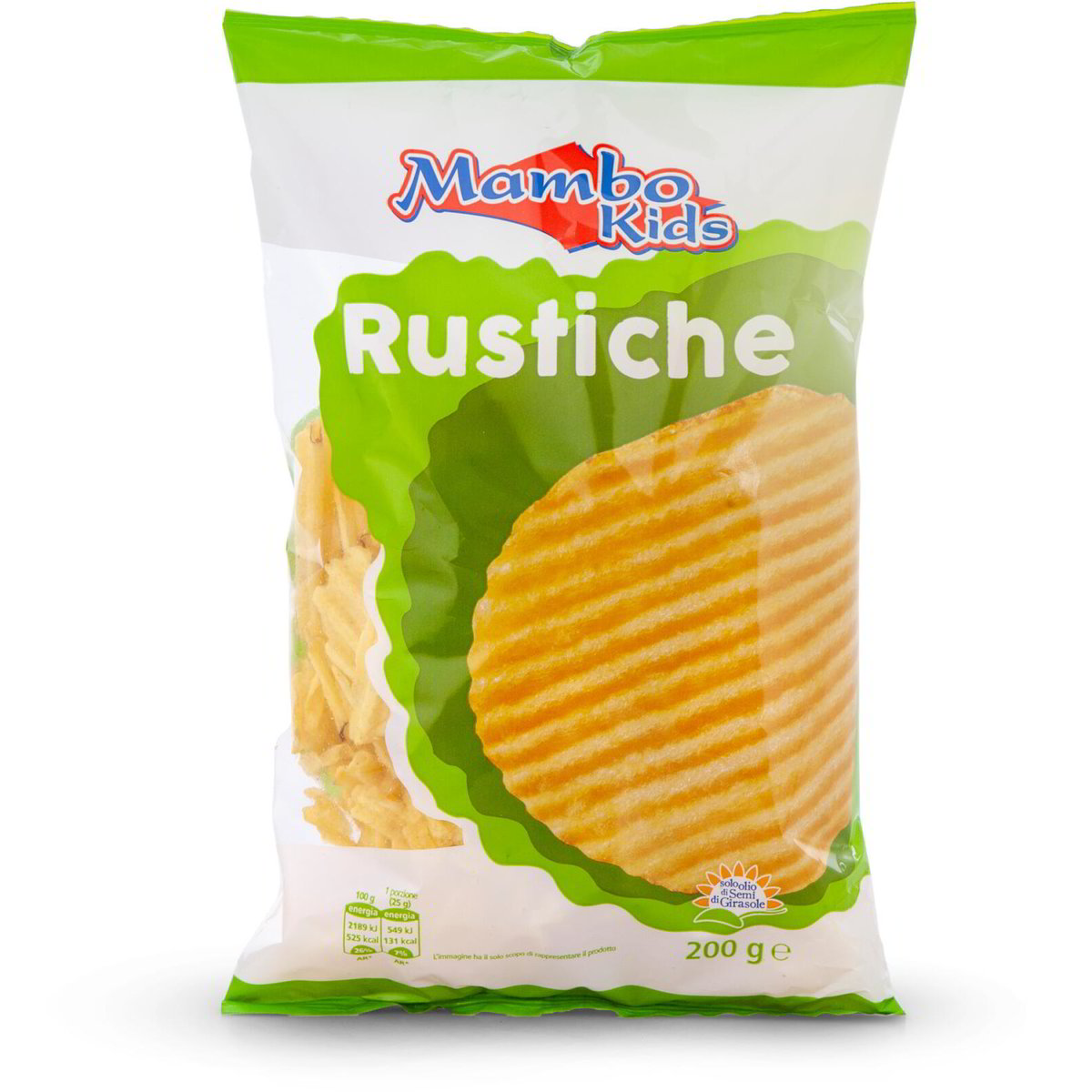 Patatine rustiche MAMBO KIDS 200g in dettaglio | Eurospin Spesa Online