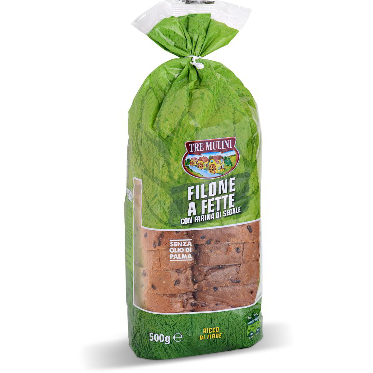 Pane filone a fette con farina di segale tre mulini | Eurospin Spesa Online