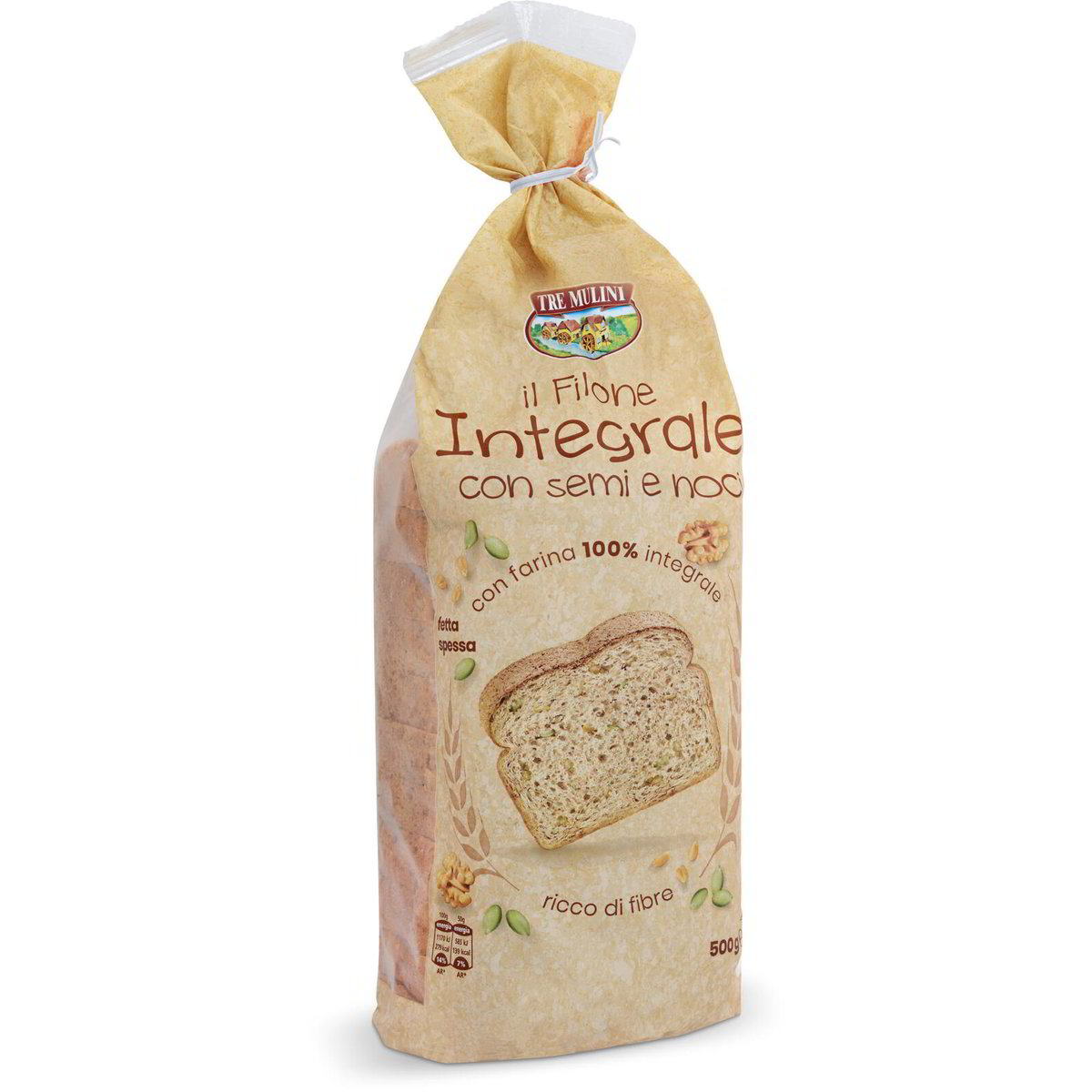 Filone integrale con semi e noci tre mulini | Eurospin Spesa Online