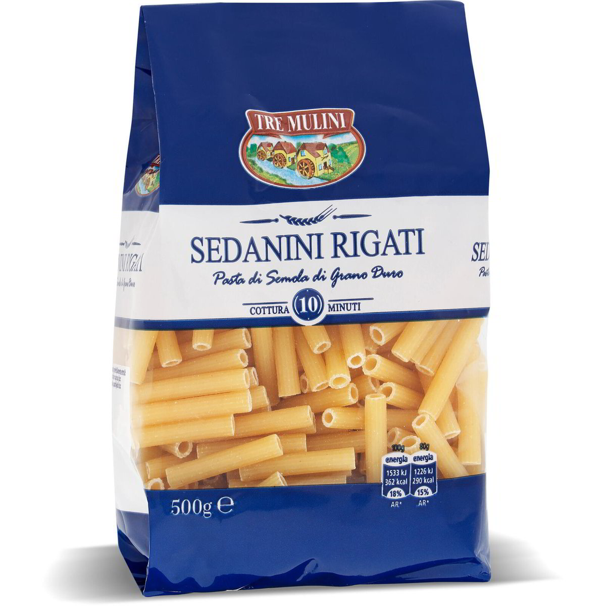 Pasta sedanini rigati tre mulini | Eurospin Spesa Online
