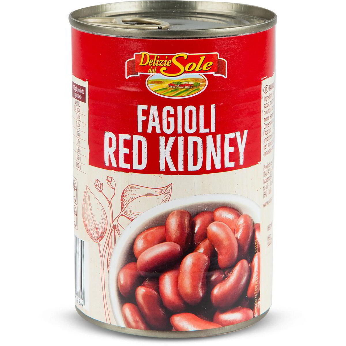 Fagioli red kidney delizie dal sole | Eurospin Spesa Online