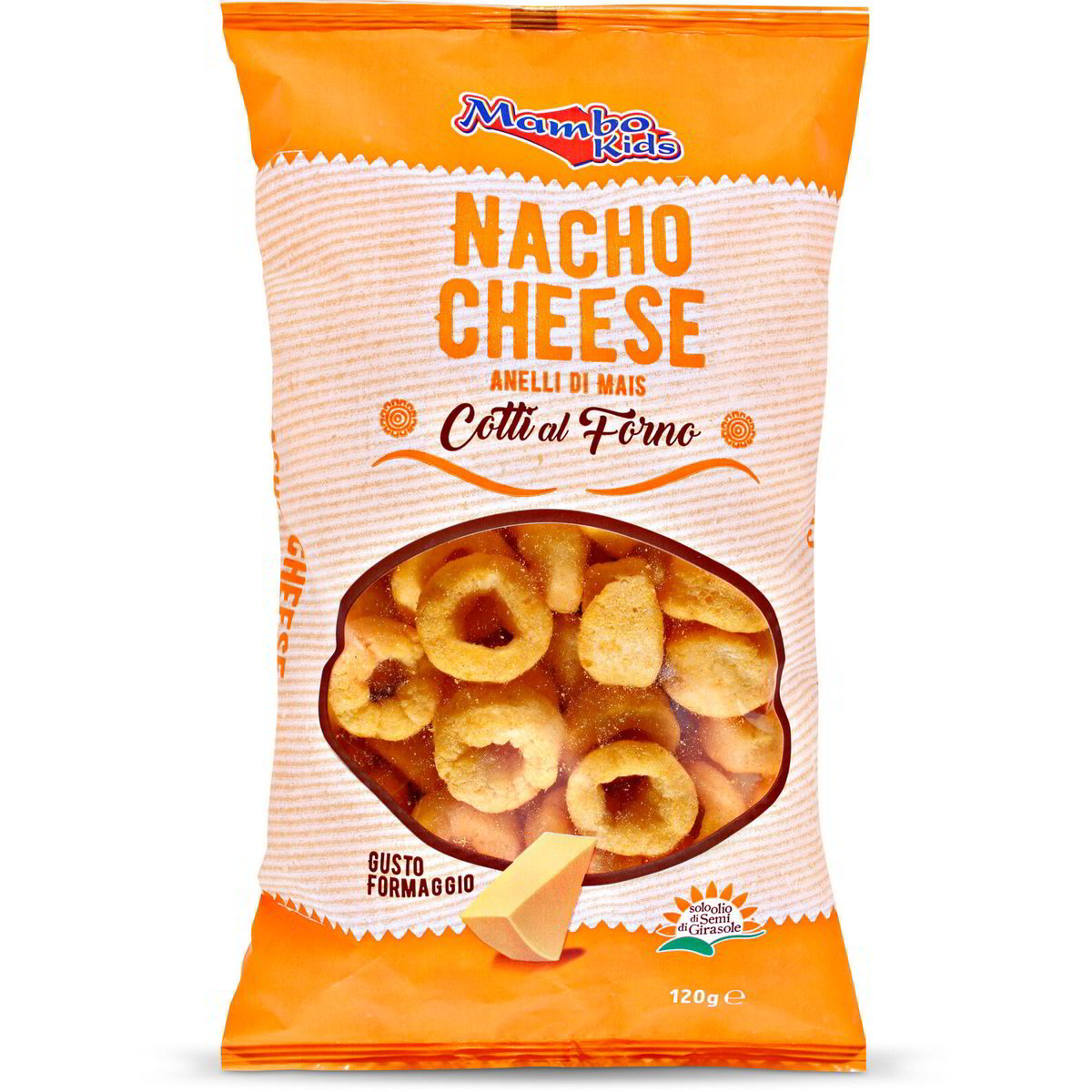 Snack anelli di mais al formaggio mambo kids | Eurospin Spesa Online