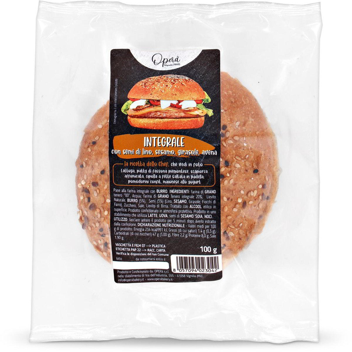 Pane bun integrale per hamburger | Eurospin Spesa Online