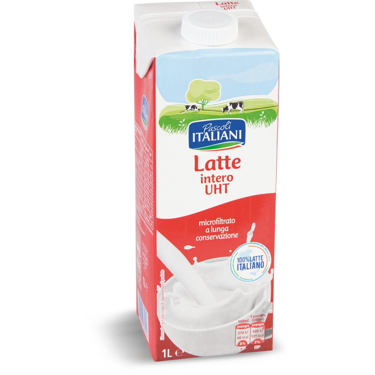 Latte intero UHT a lunga conservazione pascoli italiani | Eurospin ...