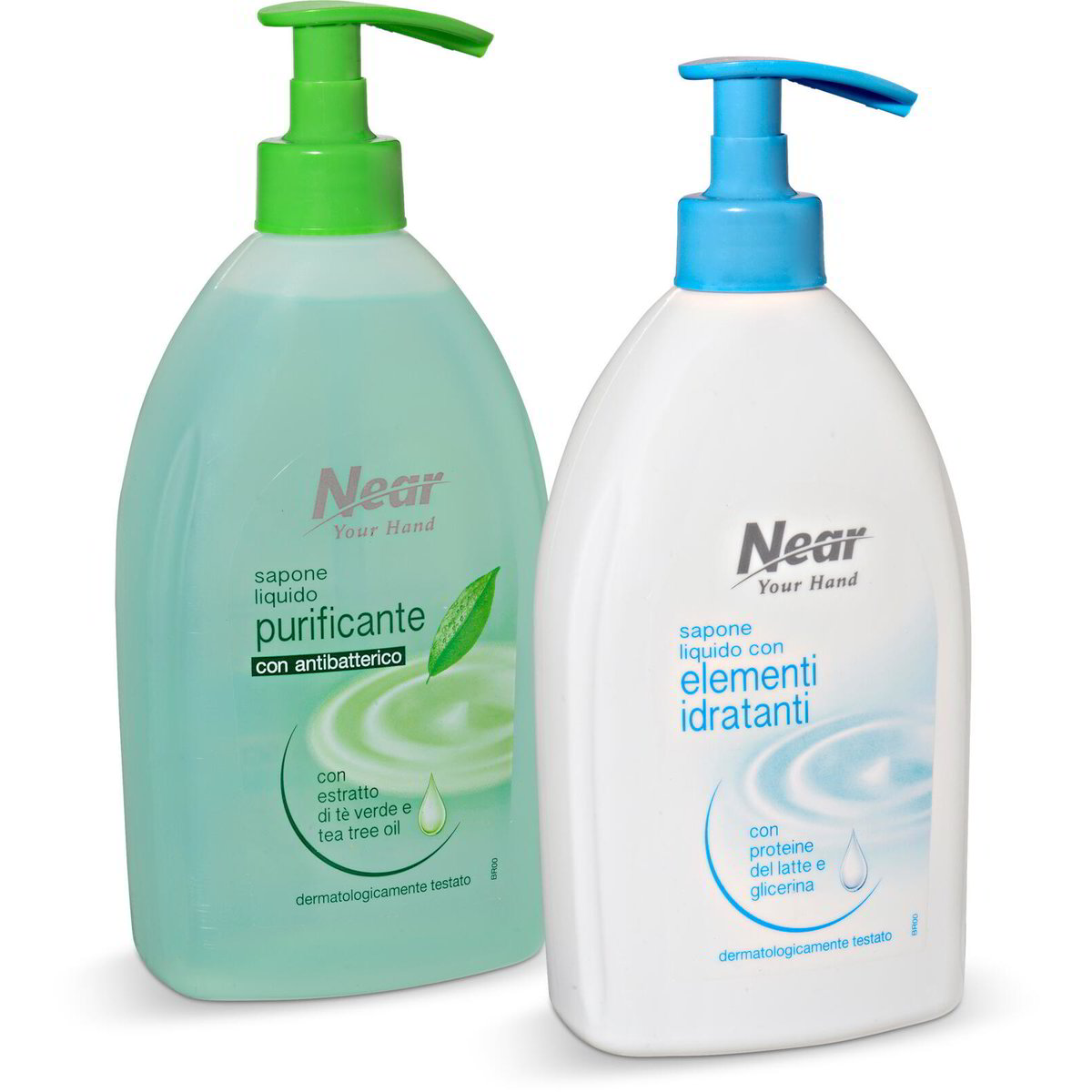 Sapone liquido per mani con elementi idratanti/purificante near your ...