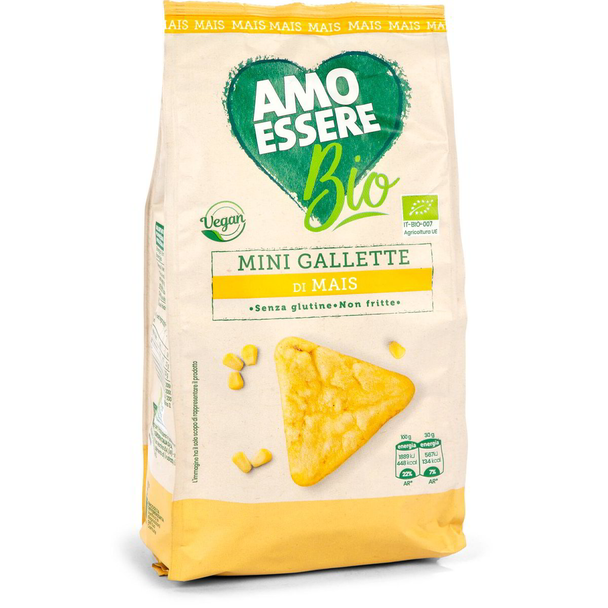 Snack mini gallette di mais Bio amo essere bio | Eurospin Spesa Online