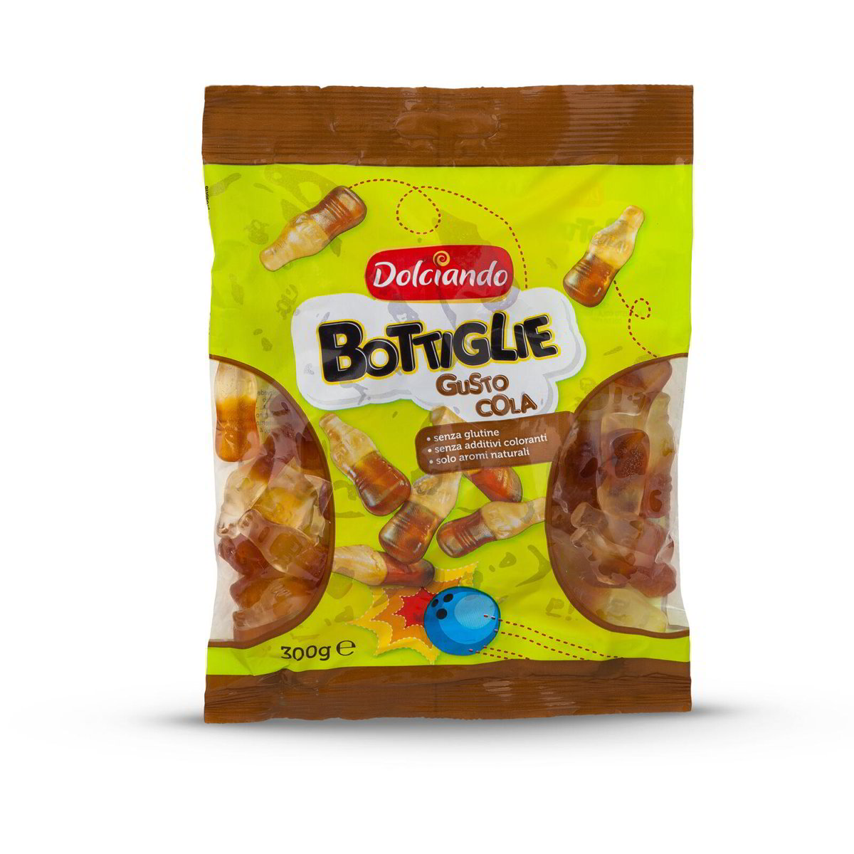 Caramelle gommose bottiglie gusto cola dolciando | Eurospin Spesa Online