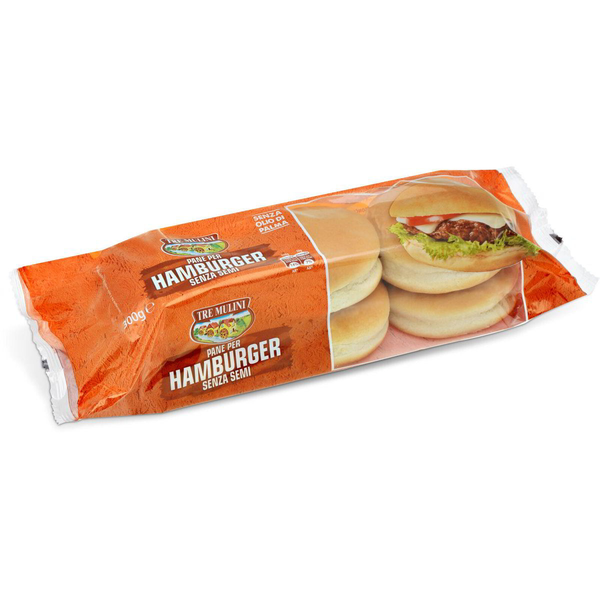 Pane per hamburger senza semi tre mulini | Eurospin Spesa Online