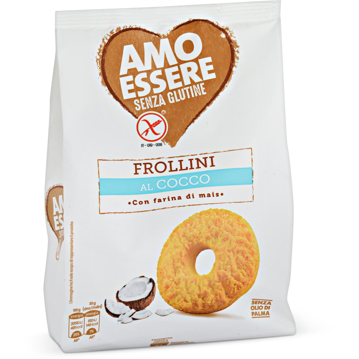 Biscotti frollini al cocco senza glutine amo essere senza glutine ...