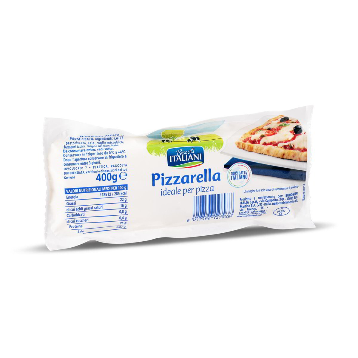 Formaggio pizzarella pascoli italiani | Eurospin Spesa Online