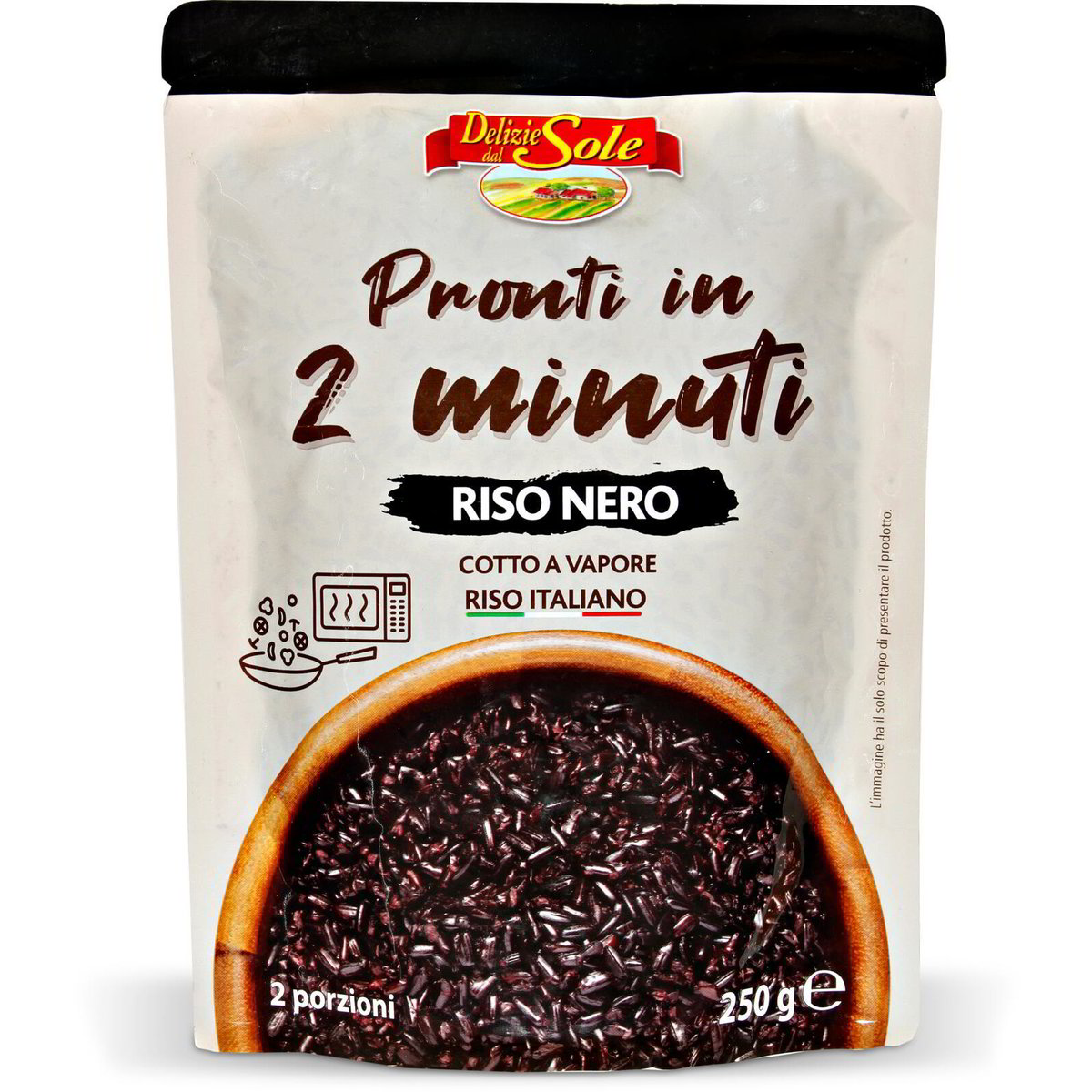 Riso nero integrale pronto in 2 minuti delizie dal sole | Eurospin ...