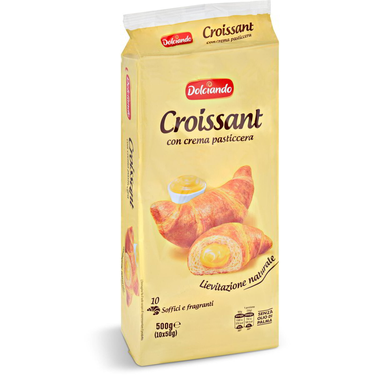 Croissant con crema pasticcera dolciando | Eurospin Spesa Online Croissant con crema pasticcera dolciando | Eurospin Spesa Online