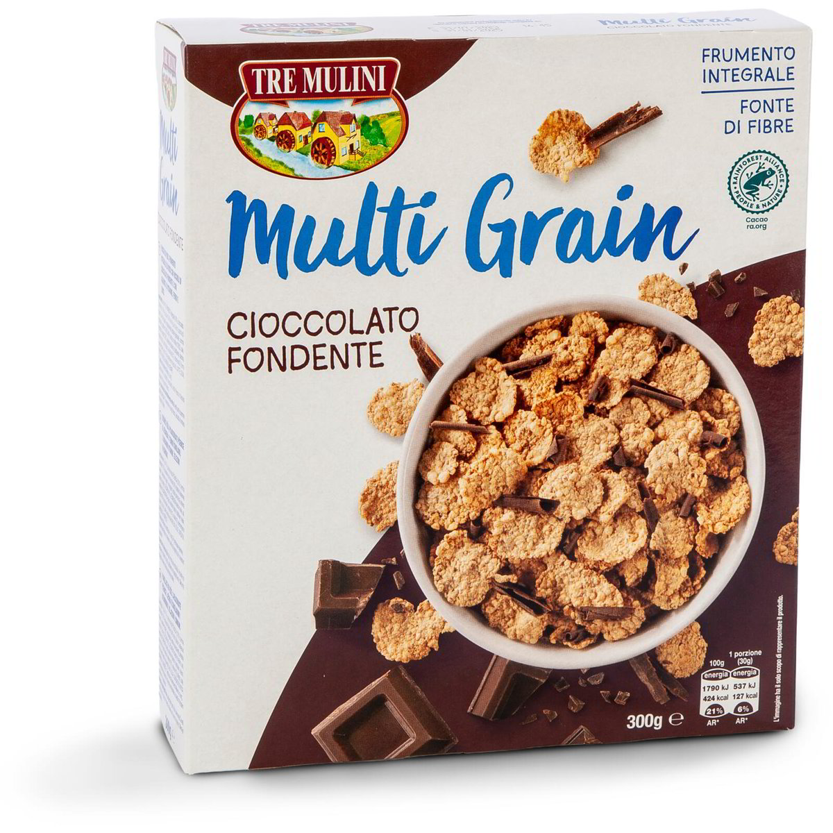 Cereali multi grain con cioccolato fondente tre mulini | Eurospin Spesa ...